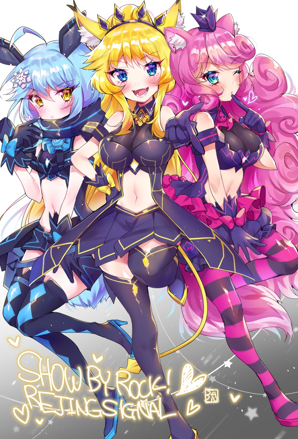 yeon kun show by rock!! show by rock!! mashumairesh!! rararin sumomone uiui animal ears heels ...